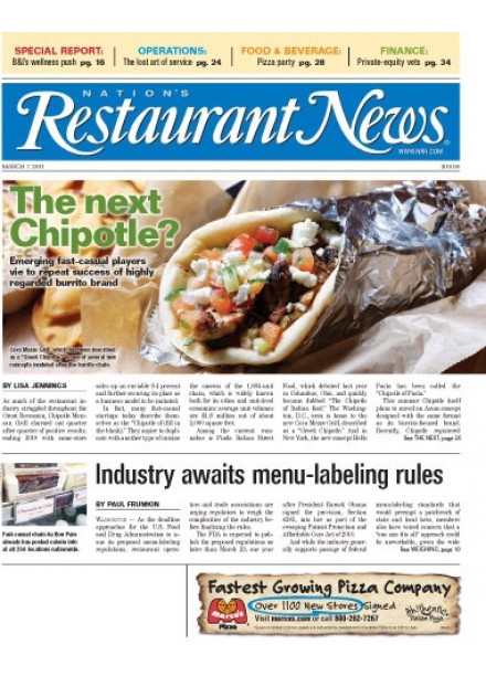 Subscribe or Renew Nations Restaurant News Magazine Subscription.