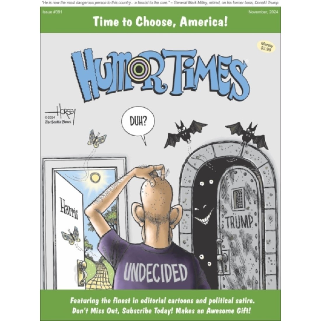 Subscribe or Renew Humor Times Magazine Subscription. Save 2%