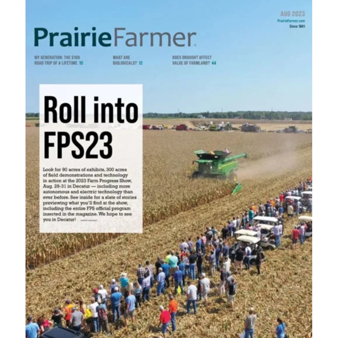 Subscribe or Renew Prairie Farmer Magazine Subscription.