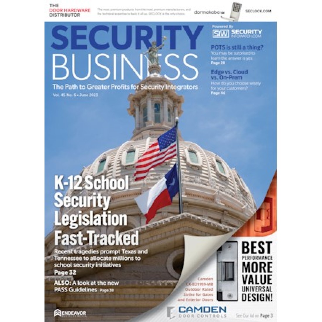 Subscribe or Renew Security Business Magazine Subscription. Save 54%