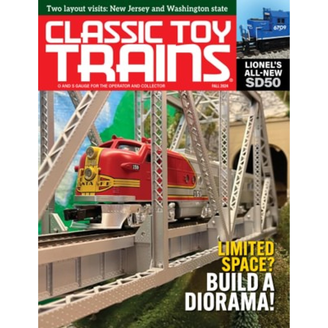 Subscribe or Renew Classic Toy Trains Magazine Subscription.