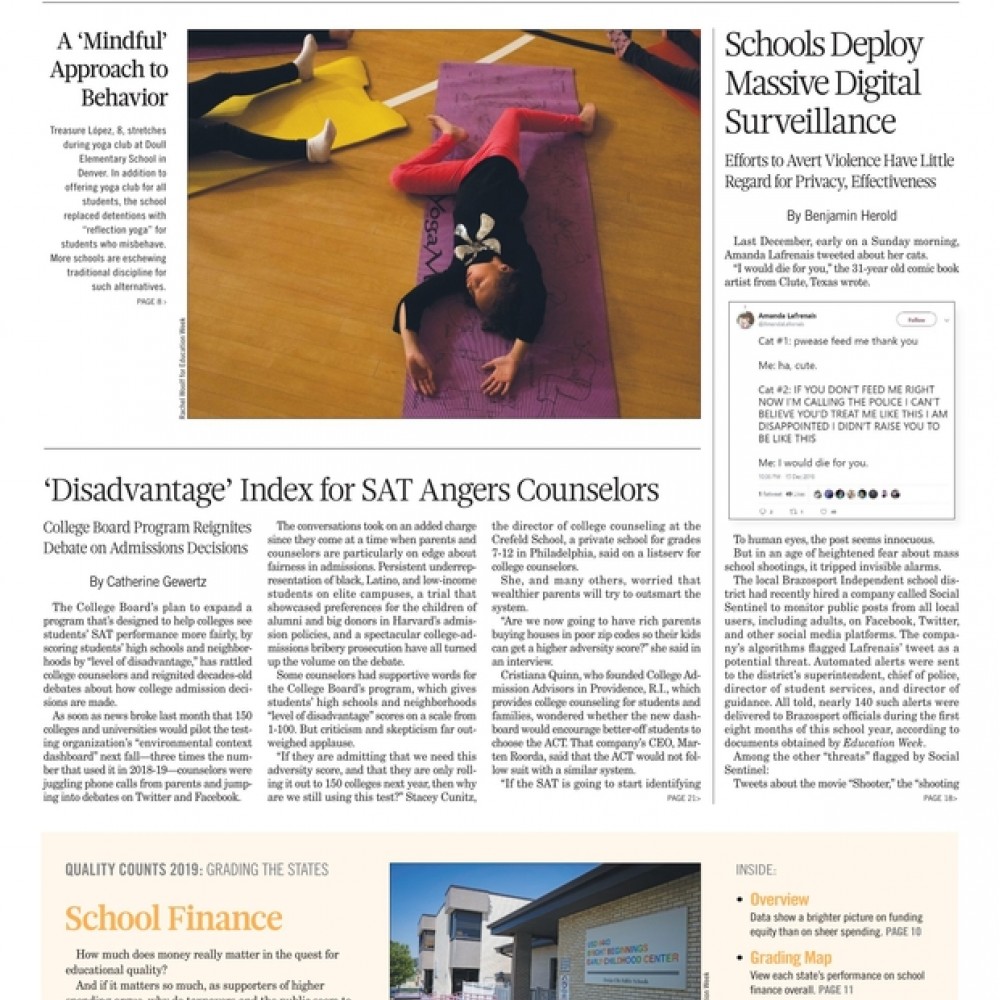 Subscribe or Renew Education Week Magazine Subscription.