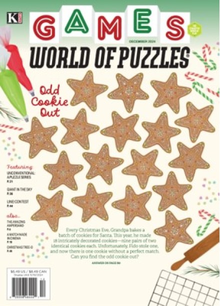 Subscribe or Renew Games World of Puzzles Magazine Subscription. Save 22%