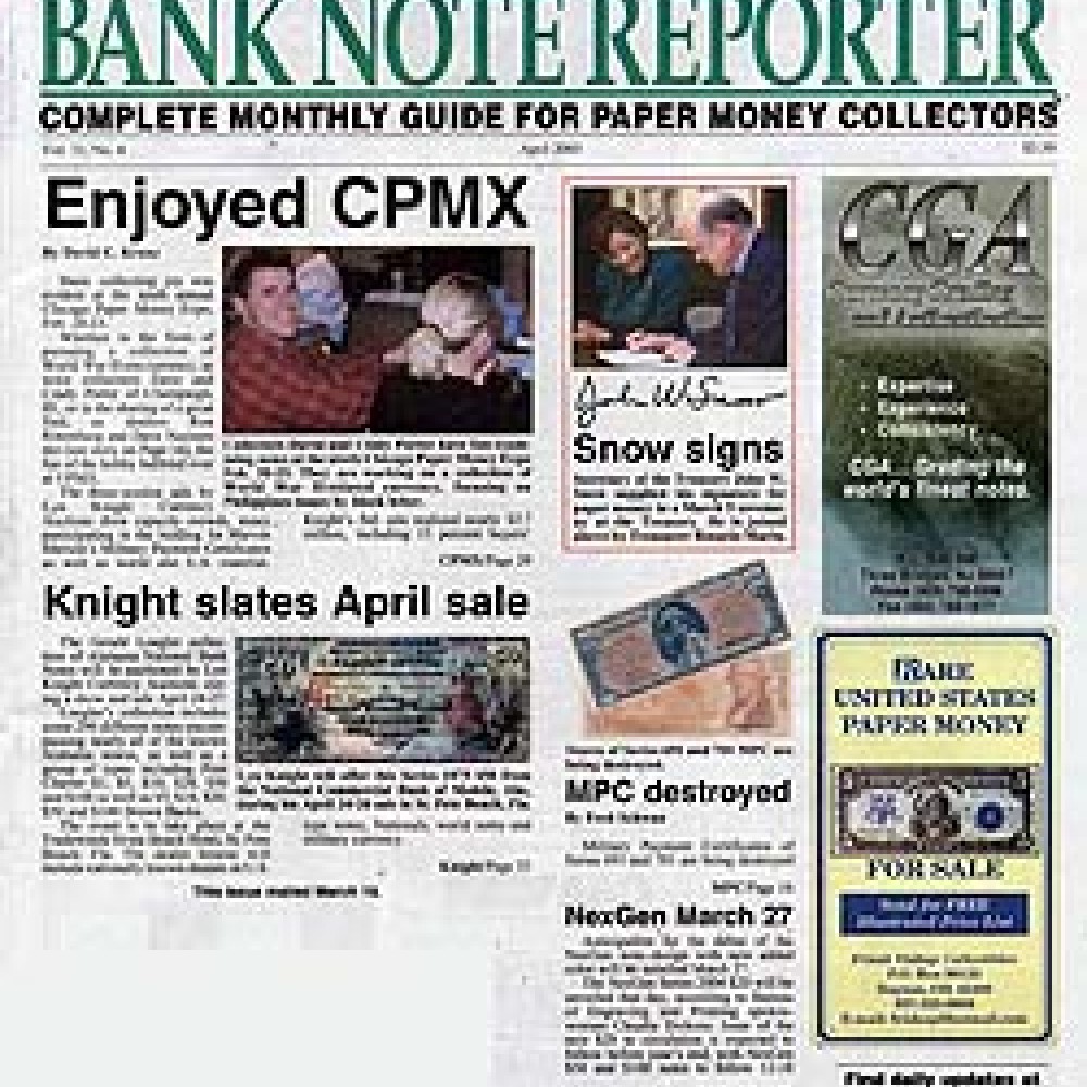 Subscribe or Renew Bank Note Reporter Magazine Subscription. Save 33%